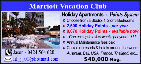 Timeshares.com.au :: Timeshares for Sale - Points Clubs & Others ...